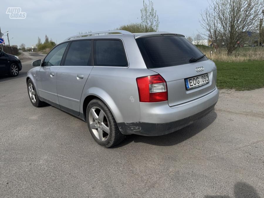 Pelēks Audi A4 2002 Klaipėda, ar dzinēja tilpumu 1.90 L un nobraukumu 325 tūkst. km par 1850 €, foto 7 vietnē AUTOMOTO.COM.LV