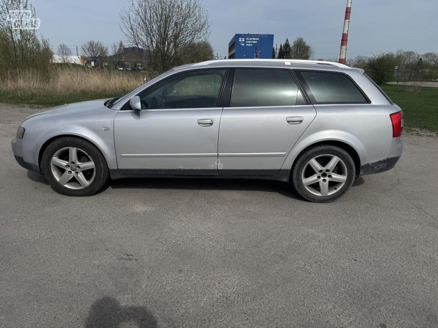 Pelēks Audi A4 2002 Klaipėda, ar dzinēja tilpumu 1.90 L un nobraukumu 325 tūkst. km par 1850 €, foto 8 vietnē AUTOMOTO.COM.LV
