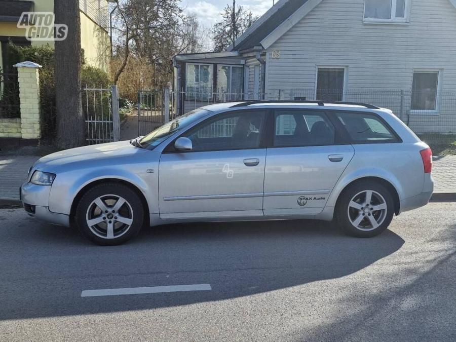 Pelēks Audi A4 2002 Panevēža, ar dzinēja tilpumu 2.50 L un nobraukumu 326 tūkst. km par 1100 €, foto 4 vietnē AUTOMOTO.COM.LV