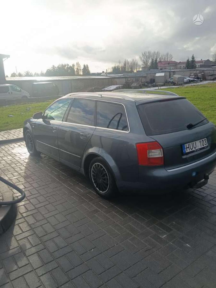 Grey Audi A4 2002 in Silale, with an engine capacity of 1.90 L and mileage of 348 thousand km for 1350 €, photo 2 on AUTOMOTO.COM.LV