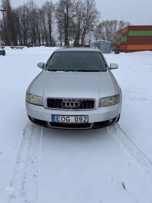 Grey Audi A4 2002 in Klaipeda, with an engine capacity of 1.90 L and mileage of 327 thousand km for 1800 €, photo 2 on AUTOMOTO.COM.LV