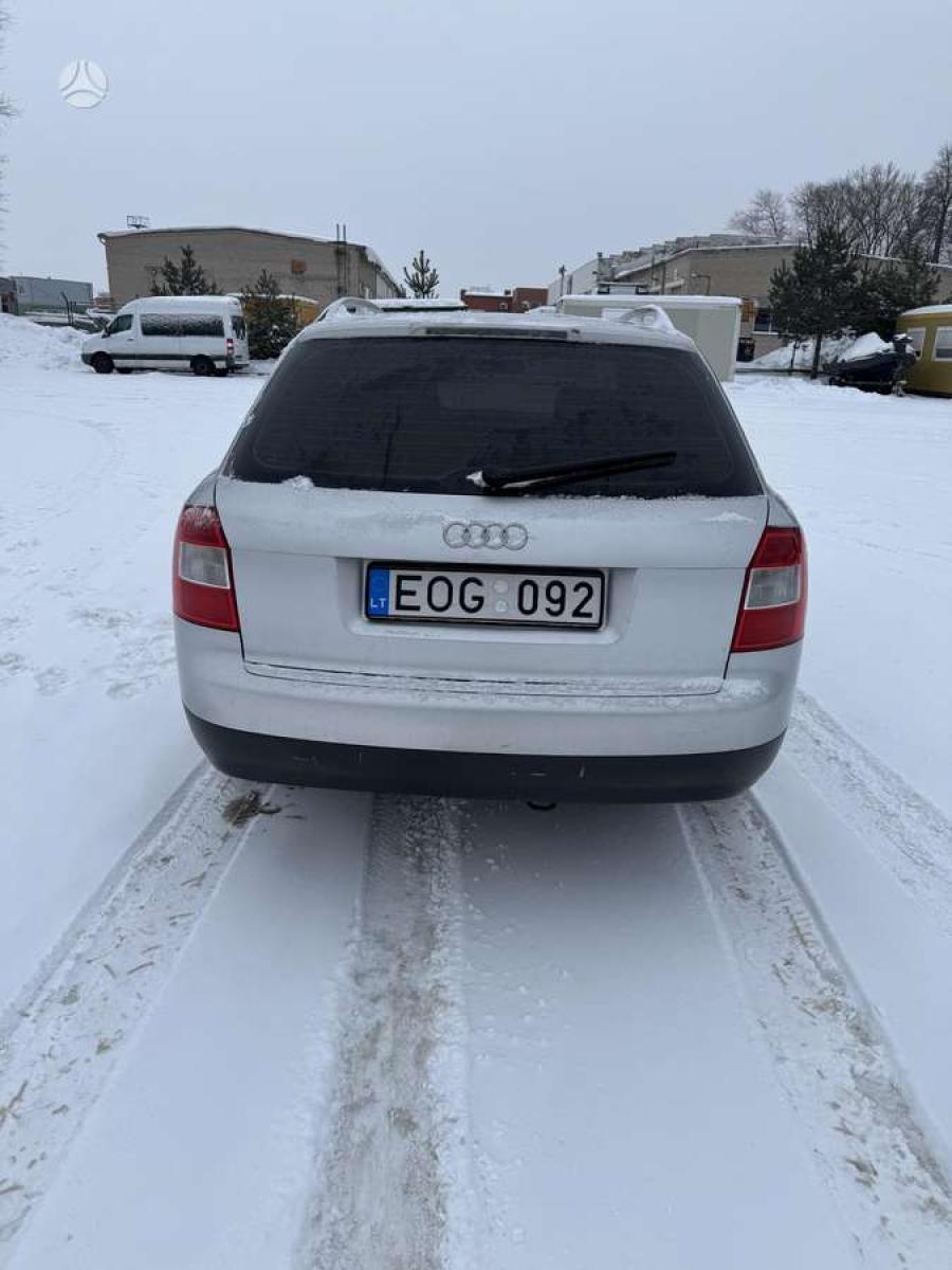 Grey Audi A4 2002 in Klaipeda, with an engine capacity of 1.90 L and mileage of 327 thousand km for 1800 €, photo 5 on AUTOMOTO.COM.LV