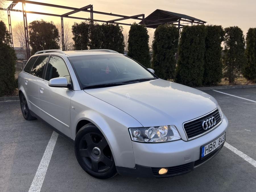 Grey Audi A4 2002 in Alytus, with an engine capacity of 1.90 L and mileage of 446 thousand km for 1750 €, photo 1 on AUTOMOTO.COM.LV
