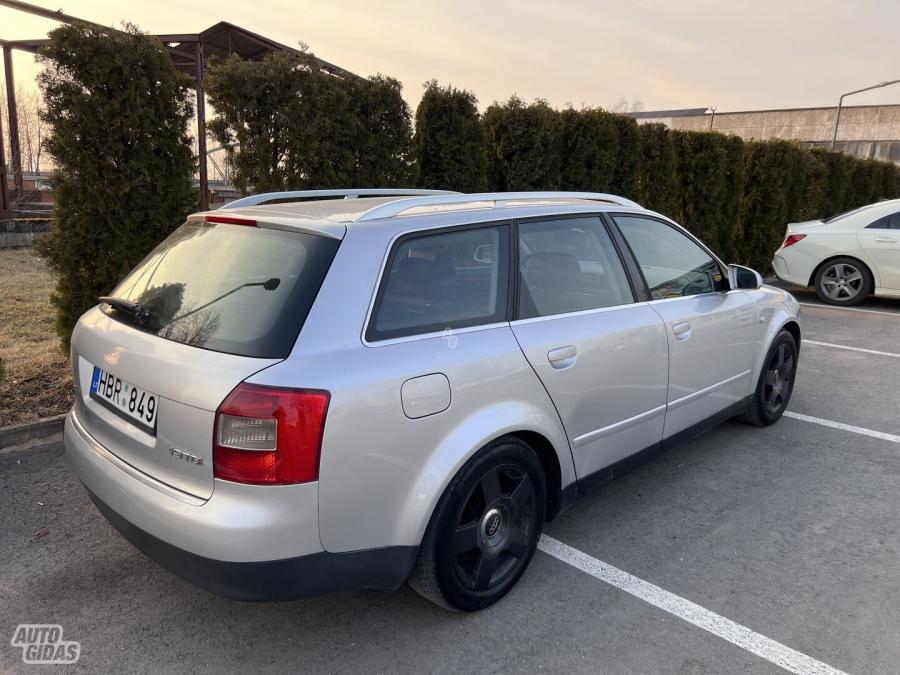 Grey Audi A4 2002 in Alytus, with an engine capacity of 1.90 L and mileage of 446 thousand km for 1750 €, photo 6 on AUTOMOTO.COM.LV