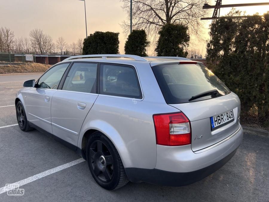 Grey Audi A4 2002 in Alytus, with an engine capacity of 1.90 L and mileage of 446 thousand km for 1750 €, photo 12 on AUTOMOTO.COM.LV