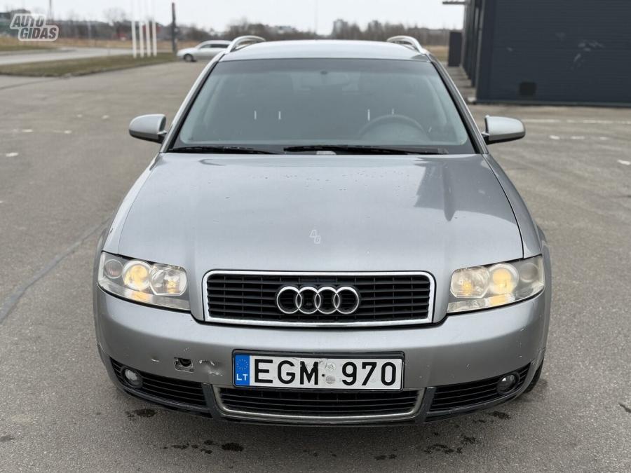 Grey Audi A4 2002 in Panevezys, with an engine capacity of 1.90 L and mileage of 349 thousand km for 790 €, photo 2 on AUTOMOTO.COM.LV