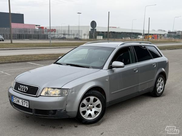 Grey Audi A4 2002 in Panevezys, with an engine capacity of 1.90 L and mileage of 349 thousand km for 790 €, photo 3 on AUTOMOTO.COM.LV
