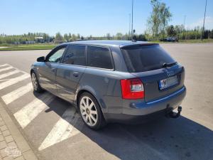 Grey Audi A4 2002 in Vilnius, with an engine capacity of 1.90 L and mileage of 220 thousand km for 1850 €, photo 7 on AUTOMOTO.COM.LV