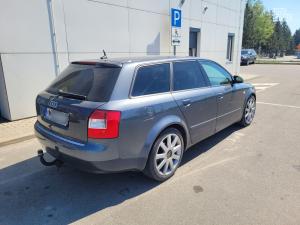 Grey Audi A4 2002 in Vilnius, with an engine capacity of 1.90 L and mileage of 220 thousand km for 1850 €, photo 9 on AUTOMOTO.COM.LV