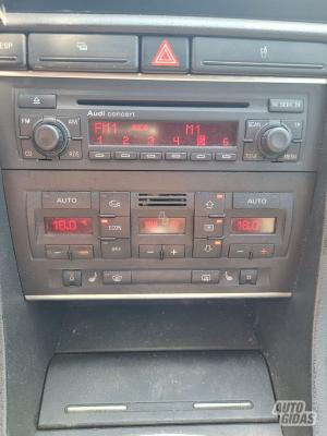 Grey Audi A4 2002 in Vilnius, with an engine capacity of 1.90 L and mileage of 220 thousand km for 1850 €, photo 11 on AUTOMOTO.COM.LV