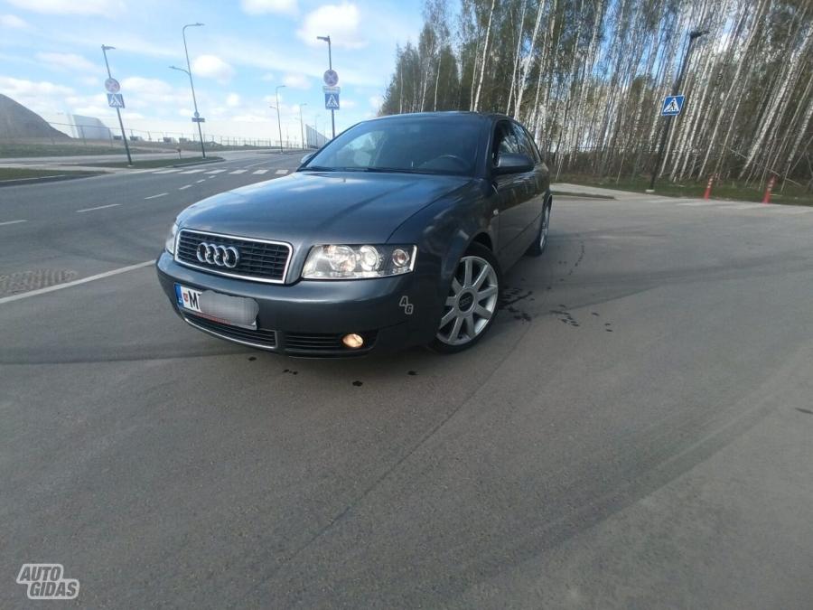 Grey Audi A4 2002 in Vilnius, with an engine capacity of 1.90 L and mileage of 220 thousand km for 1850 €, photo 19 on AUTOMOTO.COM.LV