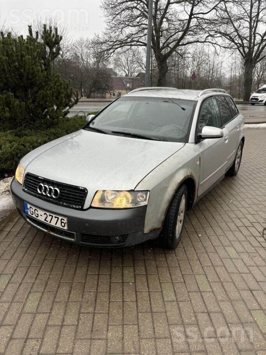 Pelēks Audi A4 2002 Cēsis, ar dzinēja tilpumu 1.90 L un nobraukumu 0 tūkst. km par 1000 €, foto 1 vietnē AUTOMOTO.COM.LV