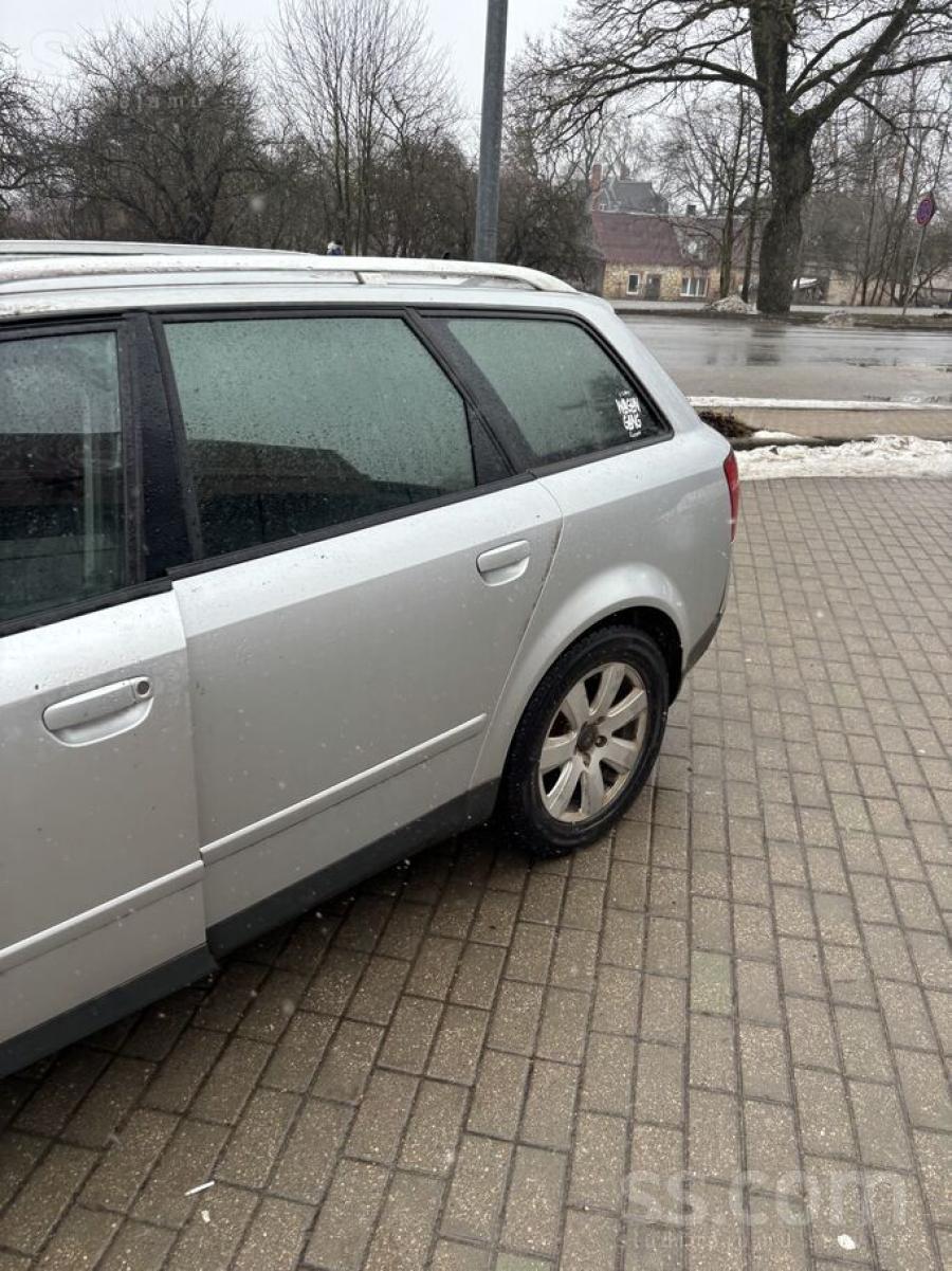 Pelēks Audi A4 2002 Cēsis, ar dzinēja tilpumu 1.90 L un nobraukumu 0 tūkst. km par 1000 €, foto 3 vietnē AUTOMOTO.COM.LV