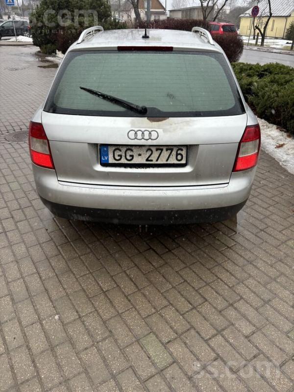 Pelēks Audi A4 2002 Cēsis, ar dzinēja tilpumu 1.90 L un nobraukumu 0 tūkst. km par 1000 €, foto 3 vietnē AUTOMOTO.COM.LV
