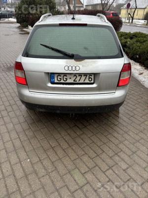 Pelēks Audi A4 2002 Cēsis, ar dzinēja tilpumu 1.90 L un nobraukumu 0 tūkst. km par 1000 €, foto 4 vietnē AUTOMOTO.COM.LV