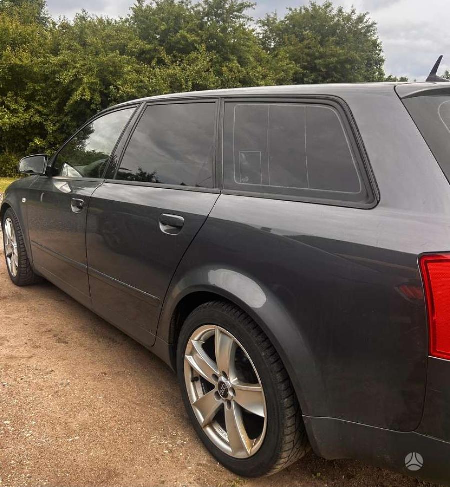 Pelēks Audi A4 2002 Šalčininkai, ar dzinēja tilpumu 1.90 L un nobraukumu 224 tūkst. km par 1900 €, foto 4 vietnē AUTOMOTO.COM.LV
