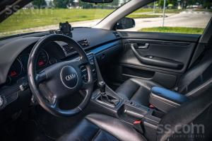 Grey Audi A4 2002 in Riga, with an engine capacity of 2.50 L and mileage of 352 thousand km for 1490 €, photo 12 on AUTOMOTO.COM.LV