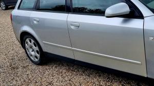 Grey Audi A4 2002 in Cesis, with an engine capacity of 1.90 L and mileage of 424 thousand km for 1800 €, photo 5 on AUTOMOTO.COM.LV