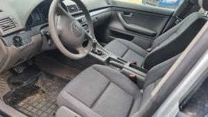 Grey Audi A4 2002 in Cesis, with an engine capacity of 1.90 L and mileage of 424 thousand km for 1800 €, photo 16 on AUTOMOTO.COM.LV