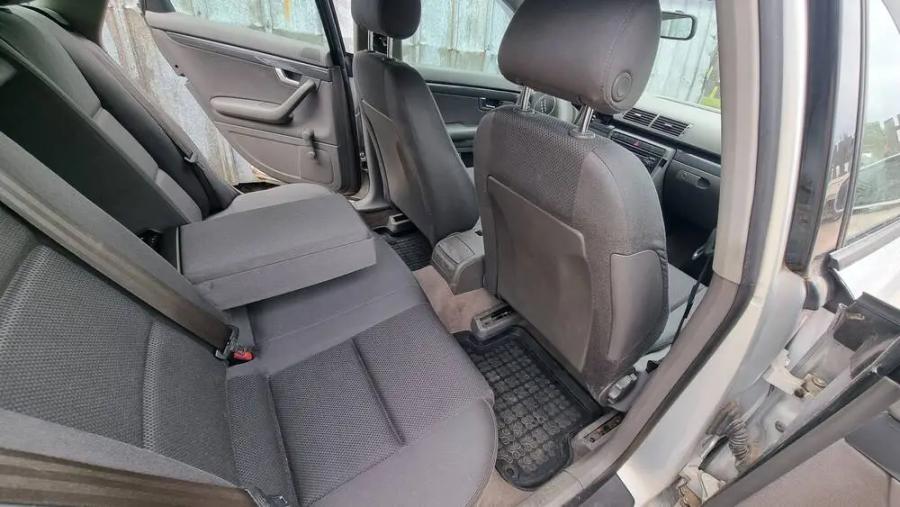 Grey Audi A4 2002 in Cesis, with an engine capacity of 1.90 L and mileage of 424 thousand km for 1800 €, photo 20 on AUTOMOTO.COM.LV