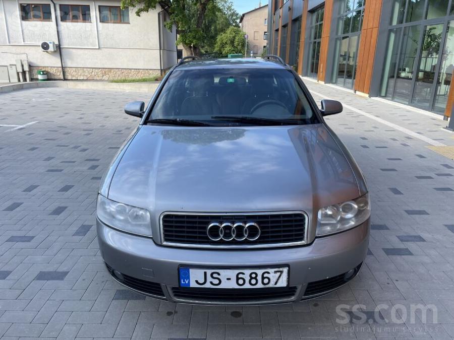 Grey Audi A4 2002 in Riga, with an engine capacity of 1.90 L and mileage of 522 thousand km for 1250 €, photo 3 on AUTOMOTO.COM.LV