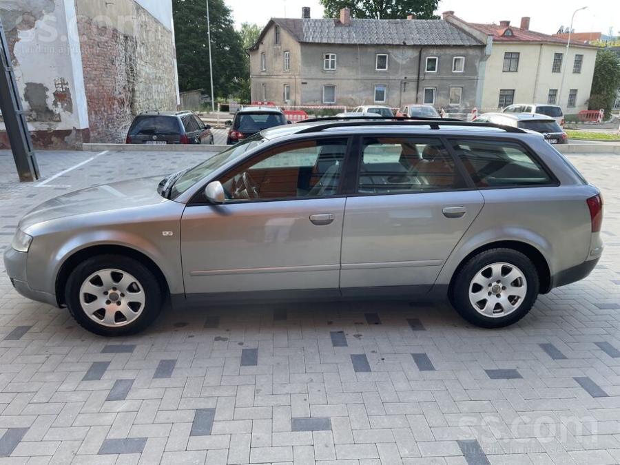 Grey Audi A4 2002 in Riga, with an engine capacity of 1.90 L and mileage of 522 thousand km for 1250 €, photo 5 on AUTOMOTO.COM.LV