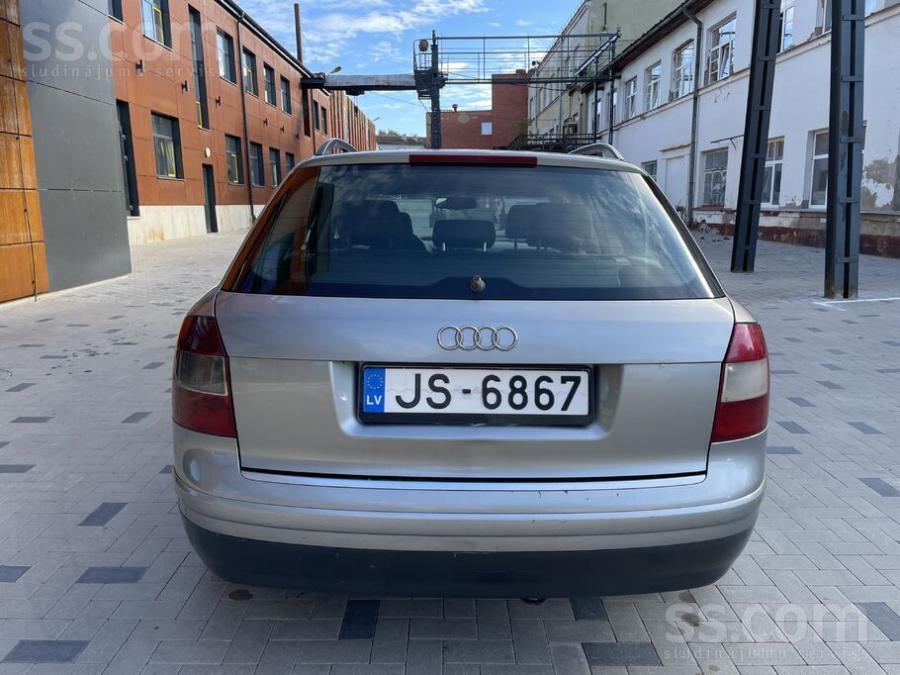 Grey Audi A4 2002 in Riga, with an engine capacity of 1.90 L and mileage of 522 thousand km for 1250 €, photo 7 on AUTOMOTO.COM.LV