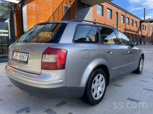 Grey Audi A4 2002 in Riga, with an engine capacity of 1.90 L and mileage of 522 thousand km for 1250 €, photo 8 on AUTOMOTO.COM.LV