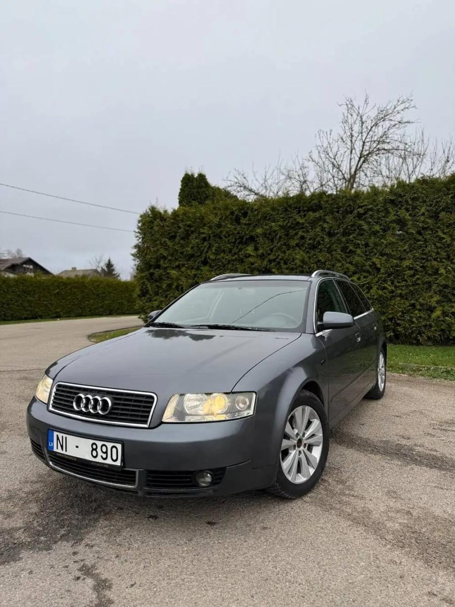 Grey Audi A4 2002 in Riga, with an engine capacity of 1.90 L and mileage of 285 thousand km for 1800 €, photo 3 on AUTOMOTO.COM.LV