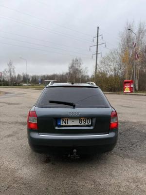Grey Audi A4 2002 in Riga, with an engine capacity of 1.90 L and mileage of 285 thousand km for 1800 €, photo 15 on AUTOMOTO.COM.LV