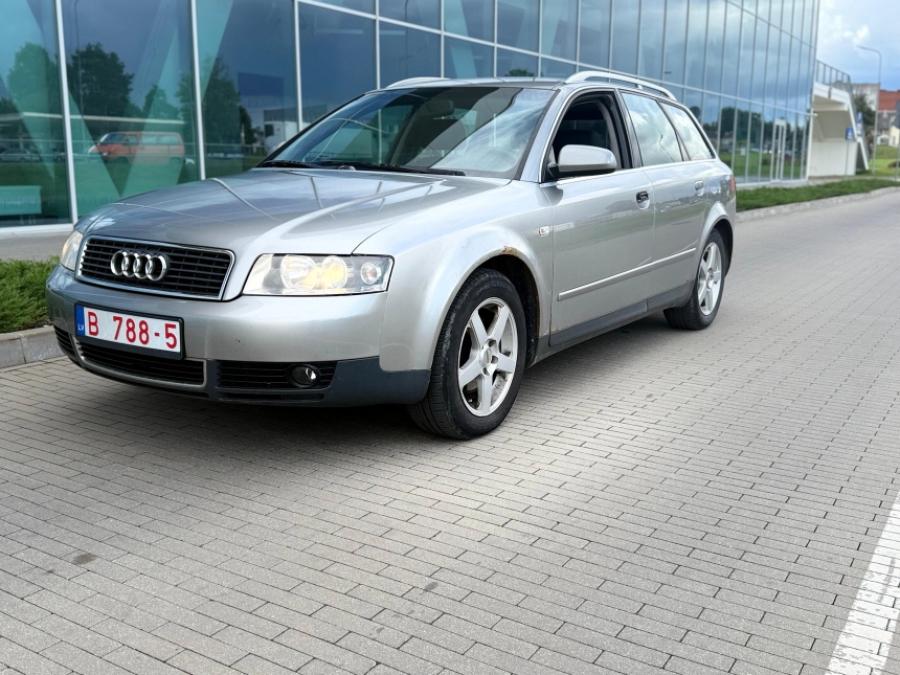 Grey Audi A4 2002 in Riga, with an engine capacity of 2.00 L and mileage of 330 thousand km for 1300 €, photo 21 on AUTOMOTO.COM.LV