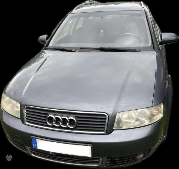 Grey Audi A4 2002 in Radviliskis, with an engine capacity of 1.90 L and mileage of 362 thousand km for 700 €, photo 7 on AUTOMOTO.COM.LV