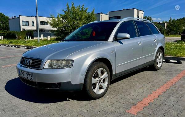 Grey Audi A4 2002 in Kaunas, with an engine capacity of 1.90 L and mileage of 446 thousand km for 1499 €, photo 3 on AUTOMOTO.COM.LV