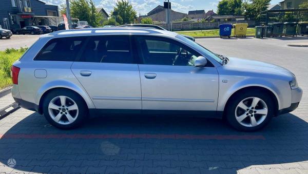 Grey Audi A4 2002 in Kaunas, with an engine capacity of 1.90 L and mileage of 446 thousand km for 1499 €, photo 4 on AUTOMOTO.COM.LV