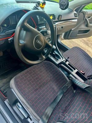 Pelēks Audi A4 2002 Rēzekne, ar dzinēja tilpumu 2.00 L un nobraukumu 273 tūkst. km par 1850 €, foto 9 vietnē AUTOMOTO.COM.LV
