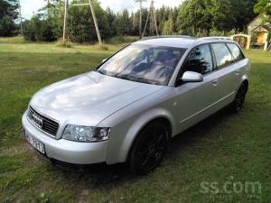 Pelēks Audi A4 2002 Rēzekne, ar dzinēja tilpumu 1.90 L un nobraukumu 382 tūkst. km par 1850 €, foto  vietnē AUTOMOTO.COM.LV