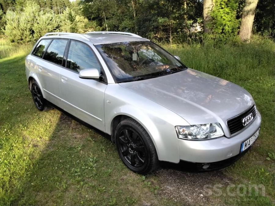 Pelēks Audi A4 2002 Rēzekne, ar dzinēja tilpumu 1.90 L un nobraukumu 382 tūkst. km par 1850 €, foto 3 vietnē AUTOMOTO.COM.LV