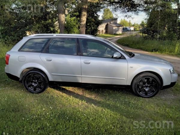 Pelēks Audi A4 2002 Rēzekne, ar dzinēja tilpumu 1.90 L un nobraukumu 382 tūkst. km par 1850 €, foto 6 vietnē AUTOMOTO.COM.LV