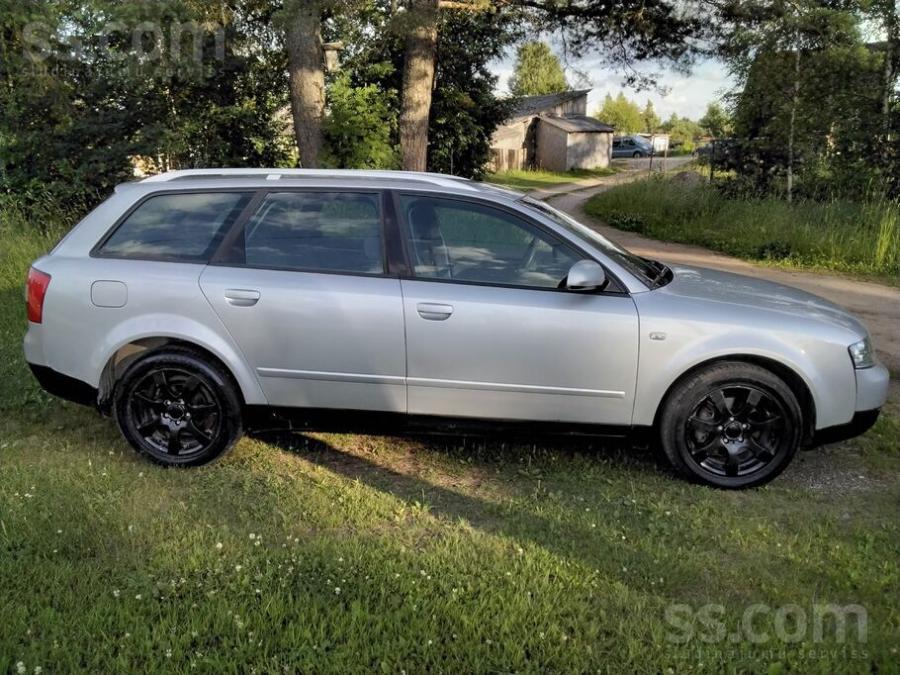 Pelēks Audi A4 2002 Rēzekne, ar dzinēja tilpumu 1.90 L un nobraukumu 382 tūkst. km par 1850 €, foto 7 vietnē AUTOMOTO.COM.LV