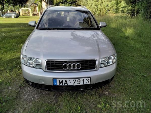 Pelēks Audi A4 2002 Rēzekne, ar dzinēja tilpumu 1.90 L un nobraukumu 382 tūkst. km par 1850 €, foto 8 vietnē AUTOMOTO.COM.LV