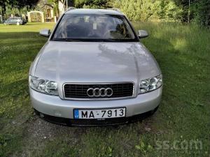 Pelēks Audi A4 2002 Rēzekne, ar dzinēja tilpumu 1.90 L un nobraukumu 382 tūkst. km par 1850 €, foto 9 vietnē AUTOMOTO.COM.LV