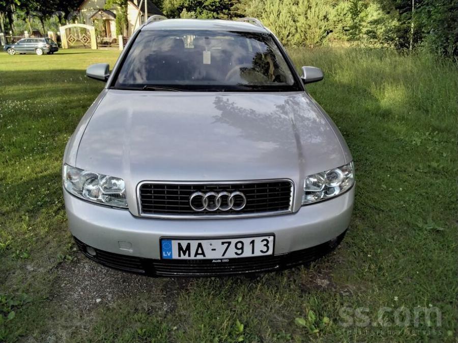 Pelēks Audi A4 2002 Rēzekne, ar dzinēja tilpumu 1.90 L un nobraukumu 382 tūkst. km par 1850 €, foto 9 vietnē AUTOMOTO.COM.LV