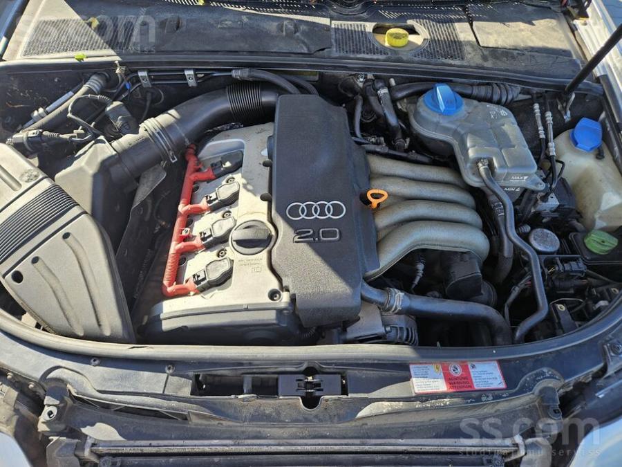 Pelēks Audi A4 2002 Valmiera, ar dzinēja tilpumu 2.00 L un nobraukumu 405 tūkst. km par 1550 €, foto 9 vietnē AUTOMOTO.COM.LV