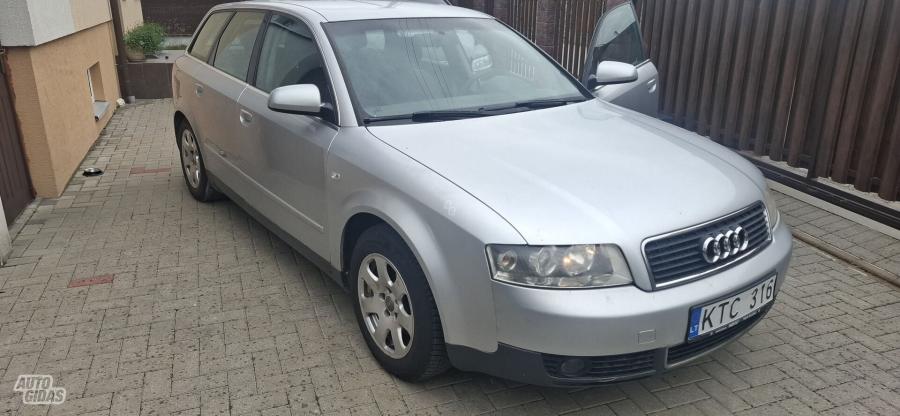 Grey Audi A4 2002 in Vilnius, with an engine capacity of 1.90 L and mileage of 319 thousand km for 1500 €, photo 5 on AUTOMOTO.COM.LV