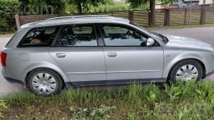 Grey Audi A4 2002 in Valka, with an engine capacity of 2.50 L and mileage of 0 thousand km for 650 €, photo 3 on AUTOMOTO.COM.LV