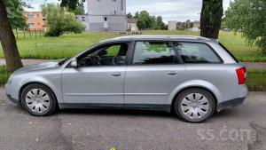 Grey Audi A4 2002 in Valka, with an engine capacity of 2.50 L and mileage of 0 thousand km for 650 €, photo 4 on AUTOMOTO.COM.LV