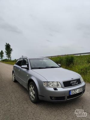 Pelēks Audi A4 2002 Ukmergė, ar dzinēja tilpumu 1.90 L un nobraukumu 4 tūkst. km par 999 €, foto 3 vietnē AUTOMOTO.COM.LV