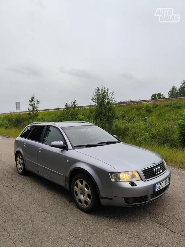 Pelēks Audi A4 2002 Ukmergė, ar dzinēja tilpumu 1.90 L un nobraukumu 4 tūkst. km par 999 €, foto 4 vietnē AUTOMOTO.COM.LV