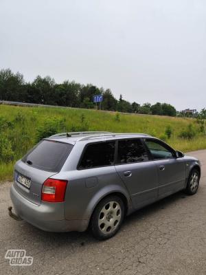Pelēks Audi A4 2002 Ukmergė, ar dzinēja tilpumu 1.90 L un nobraukumu 4 tūkst. km par 999 €, foto 6 vietnē AUTOMOTO.COM.LV