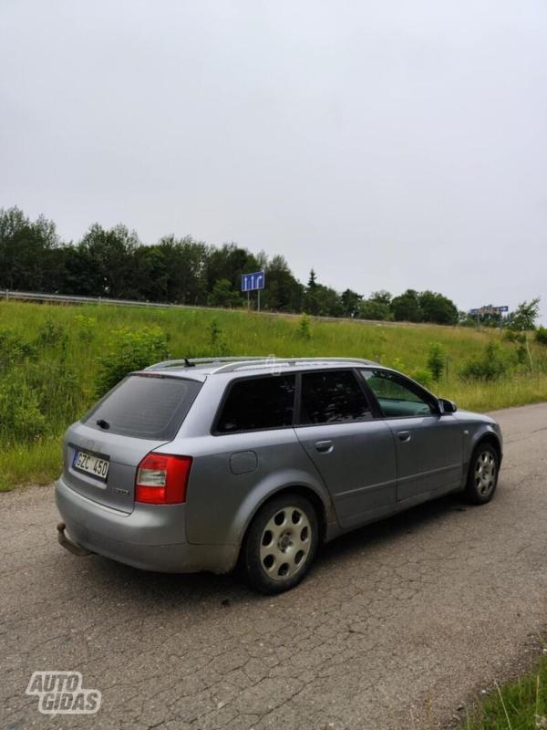 Pelēks Audi A4 2002 Ukmergė, ar dzinēja tilpumu 1.90 L un nobraukumu 4 tūkst. km par 999 €, foto 9 vietnē AUTOMOTO.COM.LV